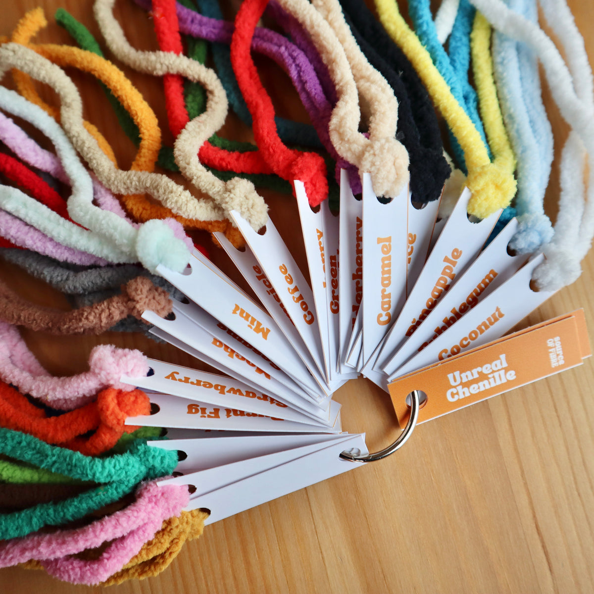 Colour Swatch Cards – Source Of Fibre